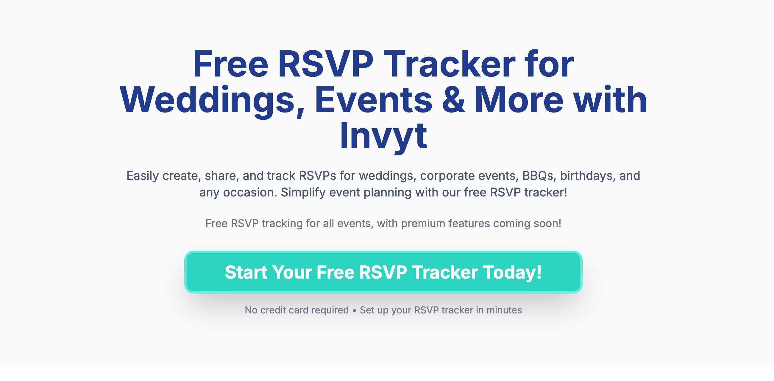 Online RSVP Tracker | Event & Wedding Guest List Management | Invyt.App